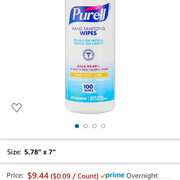 Kitchen | Purell Disinfectant Wipes For Cleanhands | Poshmark